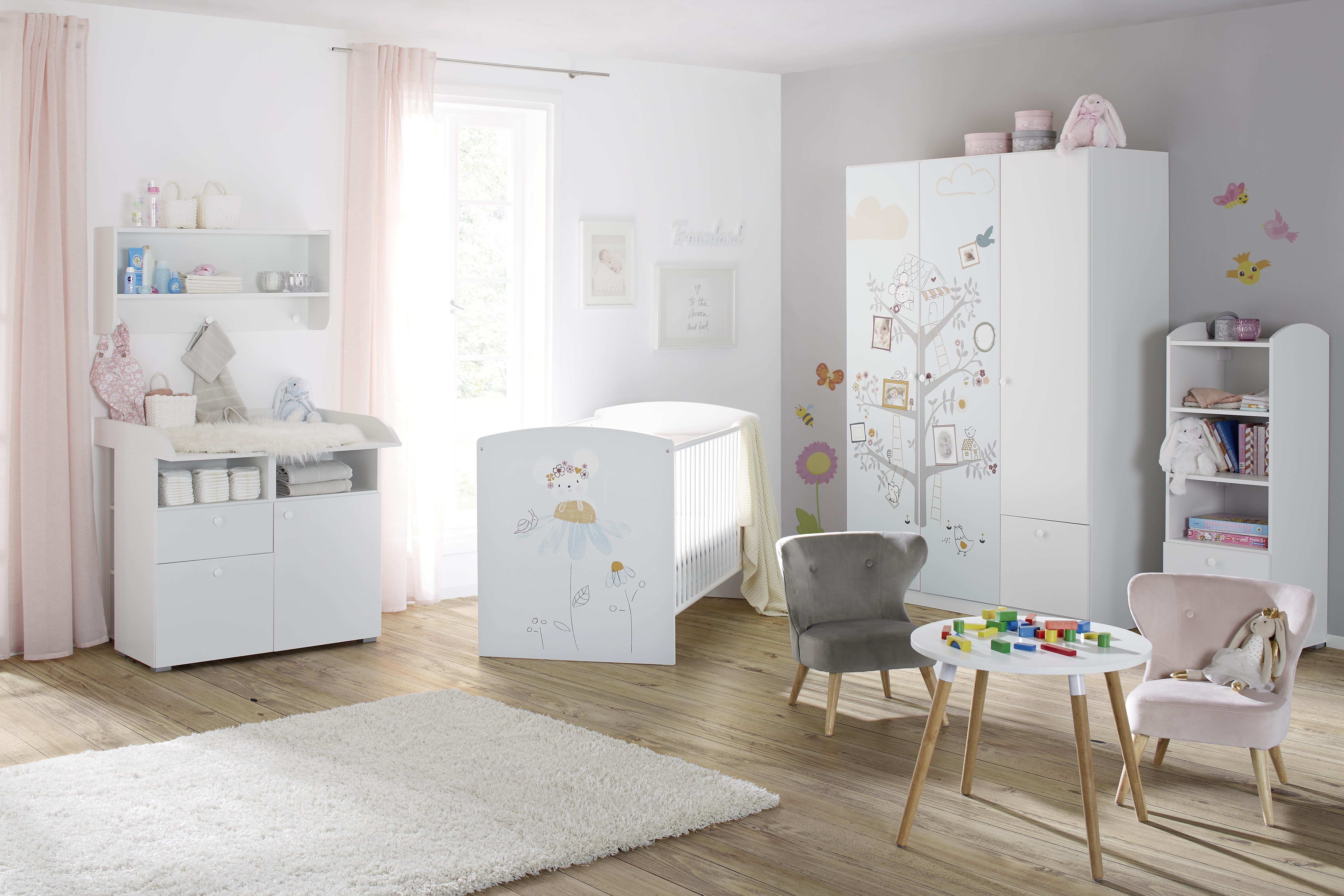 Kindertisch in Eiche und Weiß online bestellen