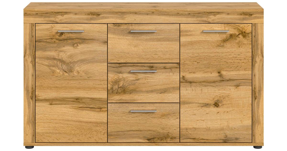 Spannende Sideboard Wotan Eiche Ebenbild
