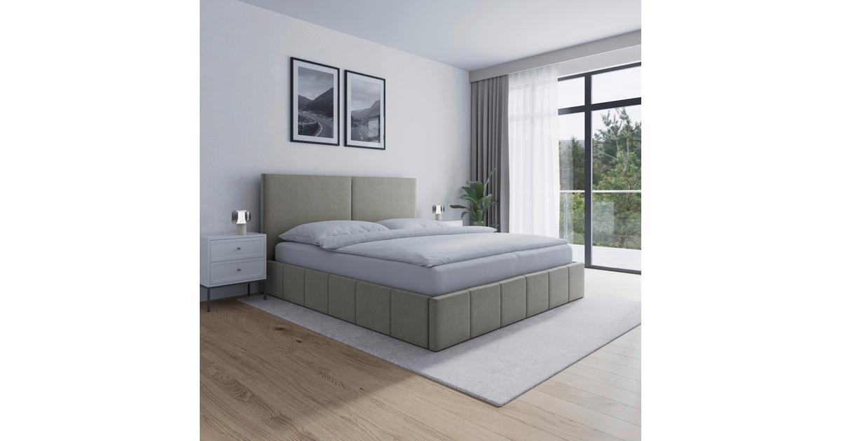 Tapecirani Krevet Mila 180/200 cm taupe kupujte online mömax